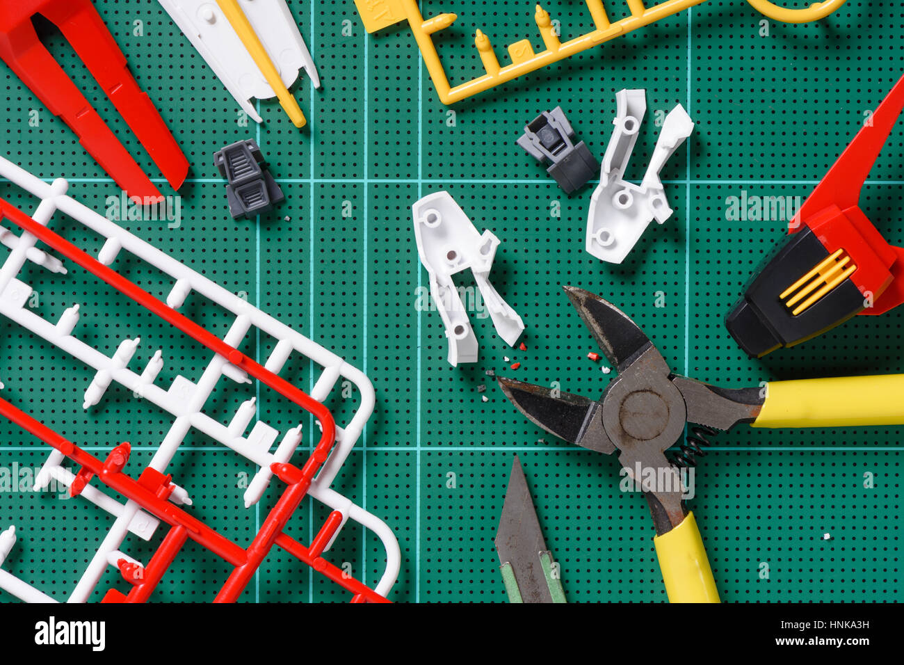 Kit model plastic sprue hi-res stock photography and images - Alamy