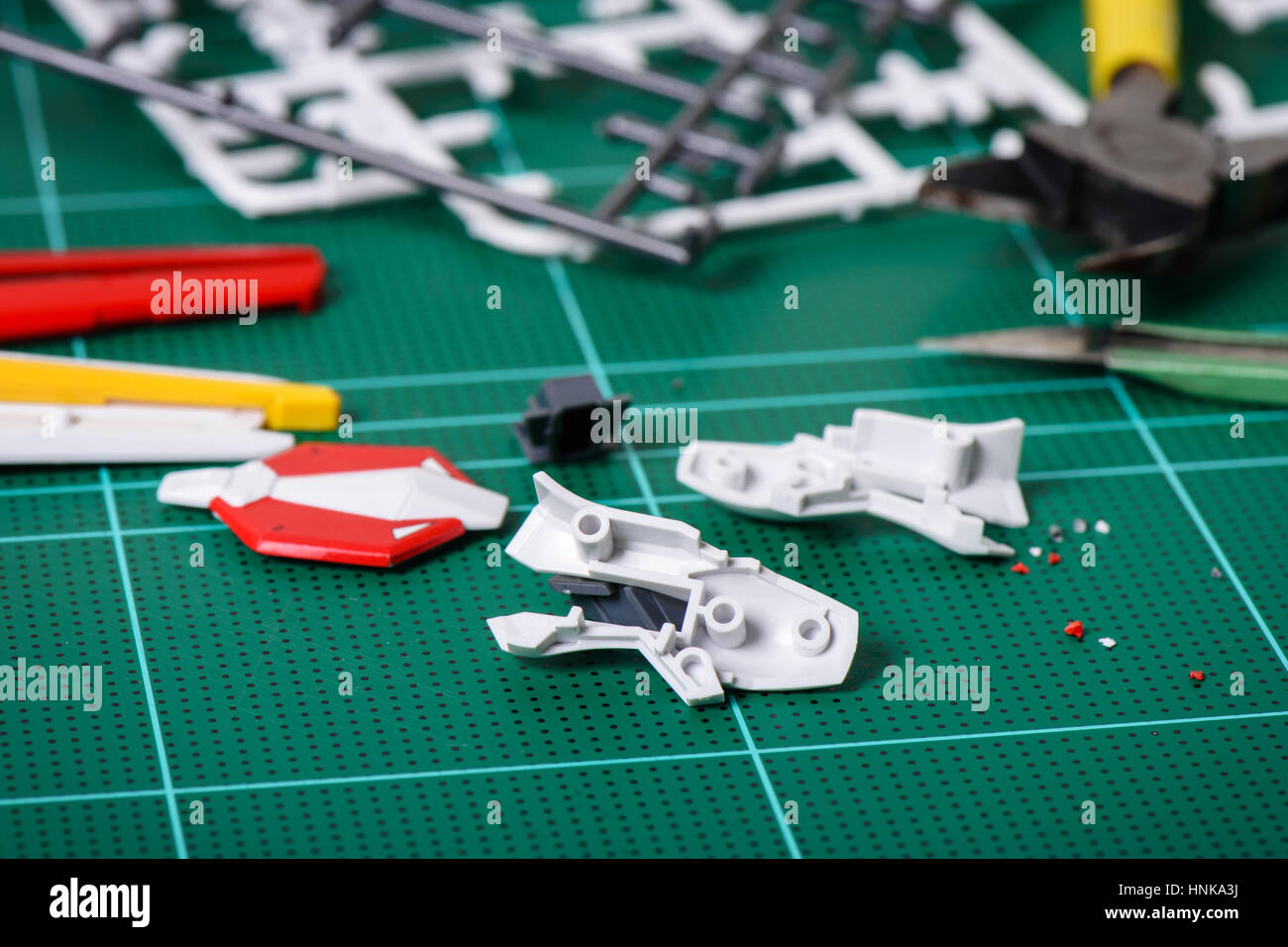 Kit model plastic sprue hi-res stock photography and images - Alamy