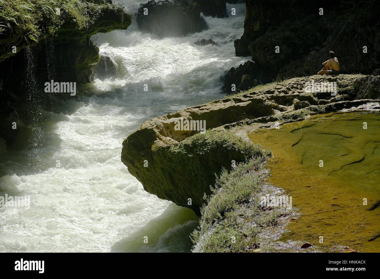 Semuc Champey, landscape in Guatemala Stock Photo - Alamy