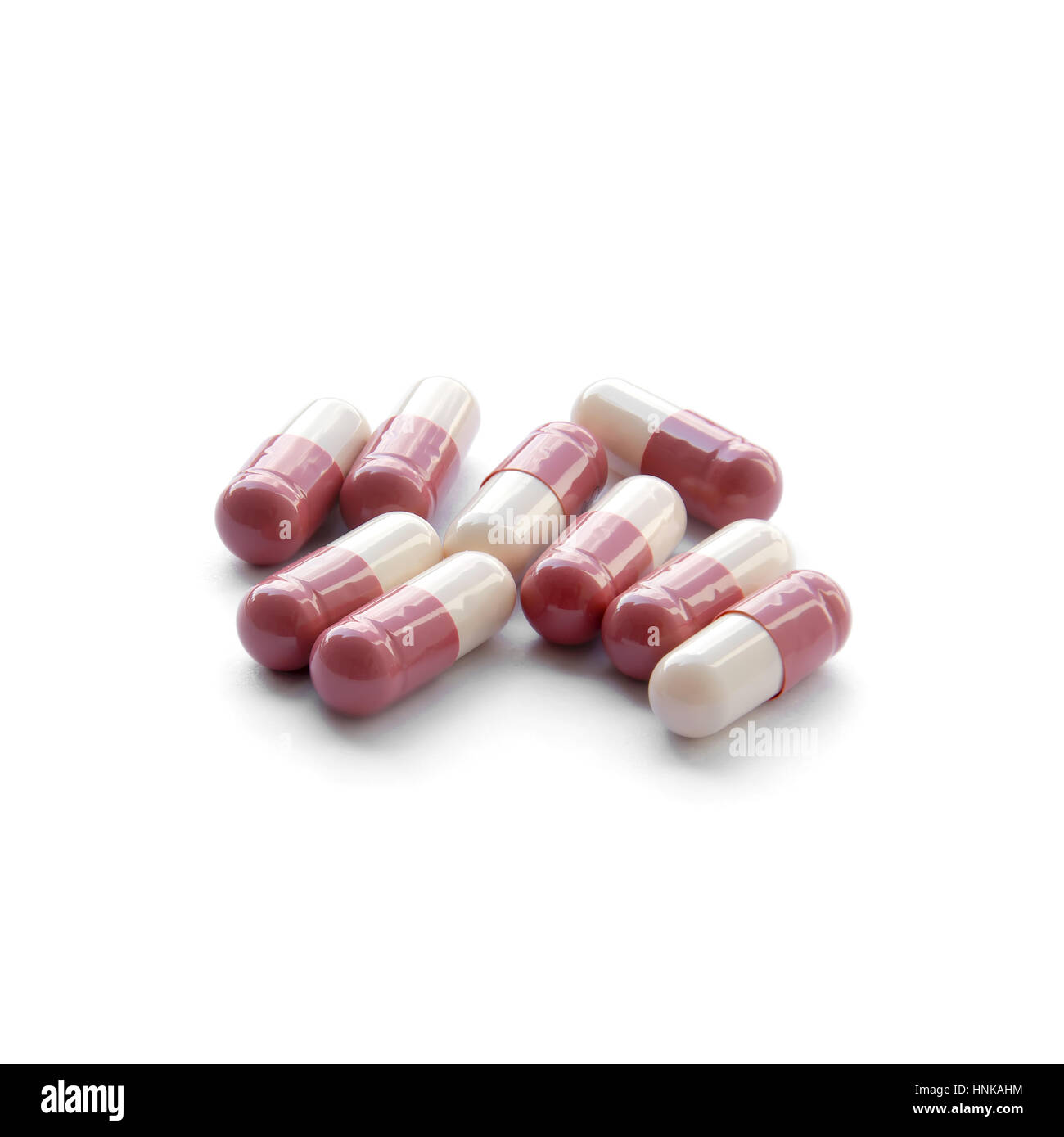 Medicine pink capsule hi-res stock photography and images - Alamy