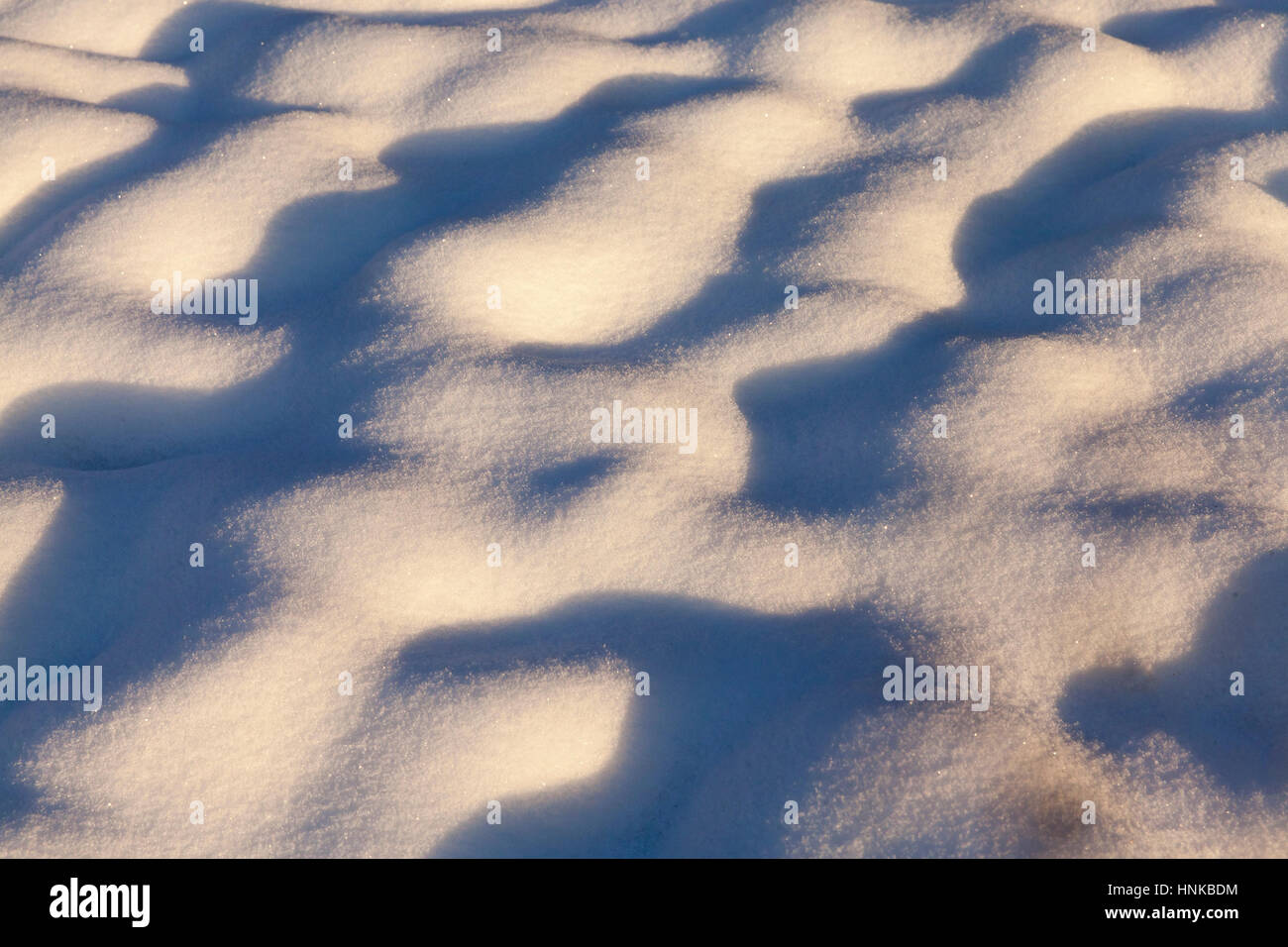 snow drifts, close-up Stock Photo - Alamy