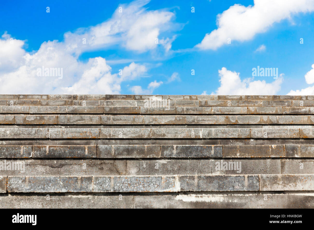 wide concrete steps Stock Photo - Alamy