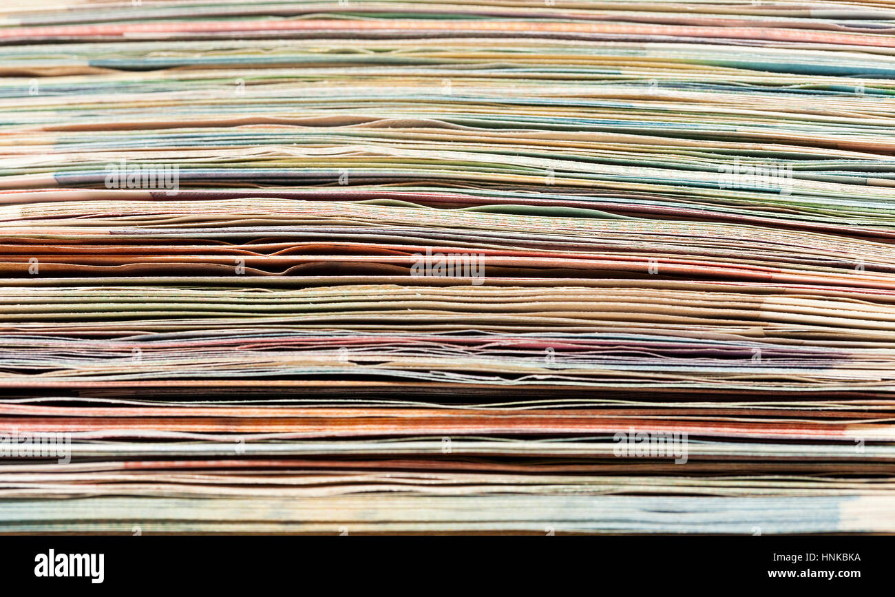 stack of money, close-up Stock Photo - Alamy
