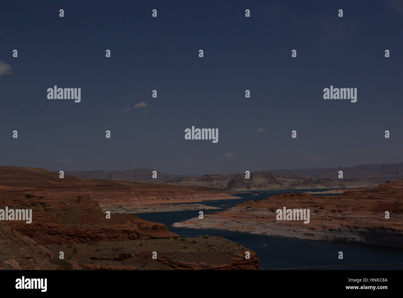 Desert River Oasis Stock Photo - Alamy