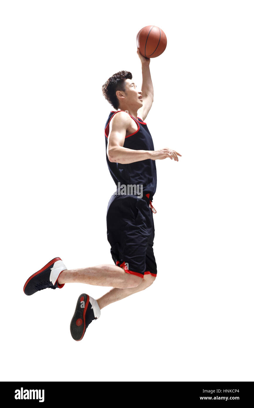 Basketball court side view Cut Out Stock Images & Pictures - Alamy