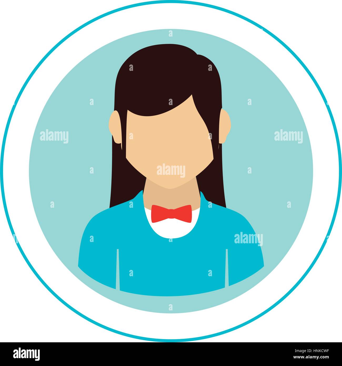 Human necks Stock Vector Images - Alamy