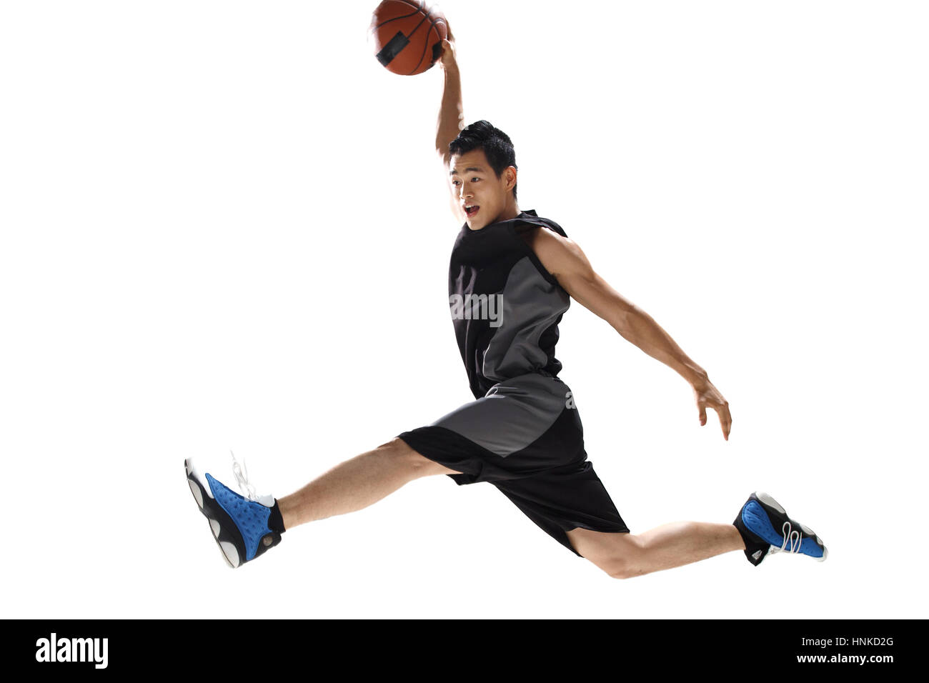 Basketball players to play basketball Stock Photo - Alamy