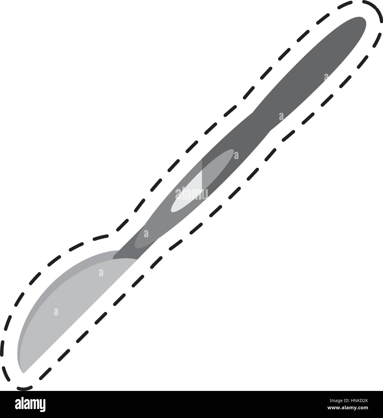 cartoon scalpel surgery tool hospital vector illustration eps 10 Stock ...