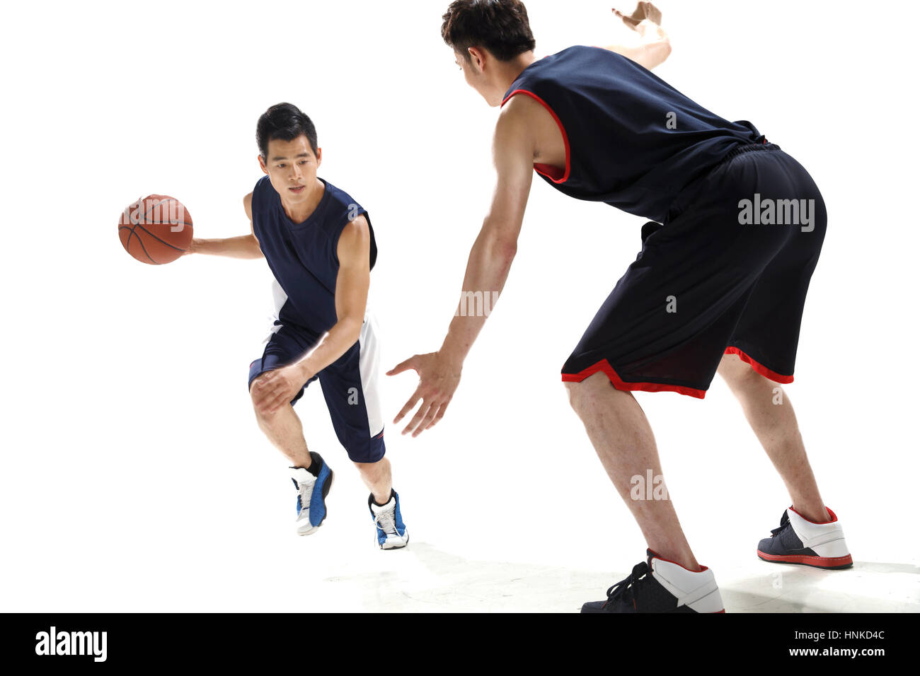 Basketball players to play basketball Stock Photo - Alamy