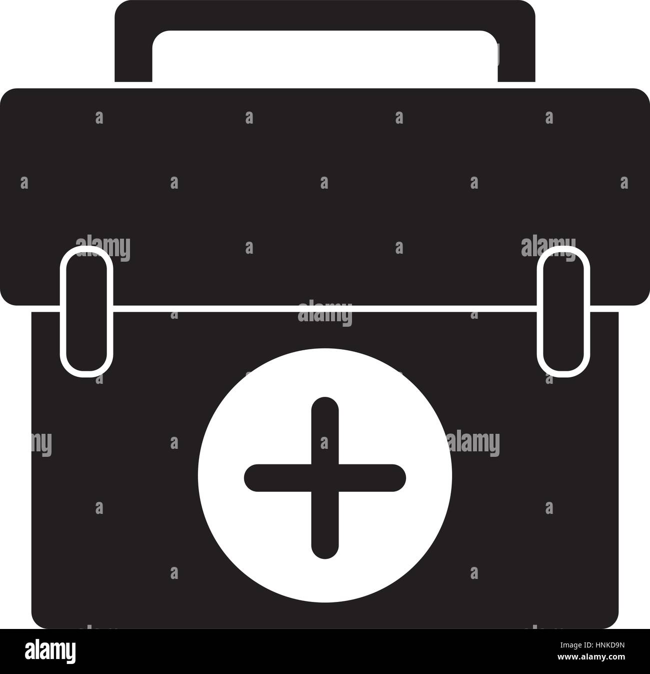 first aid kit emergency equipment pictogram vector illustration eps 10 ...