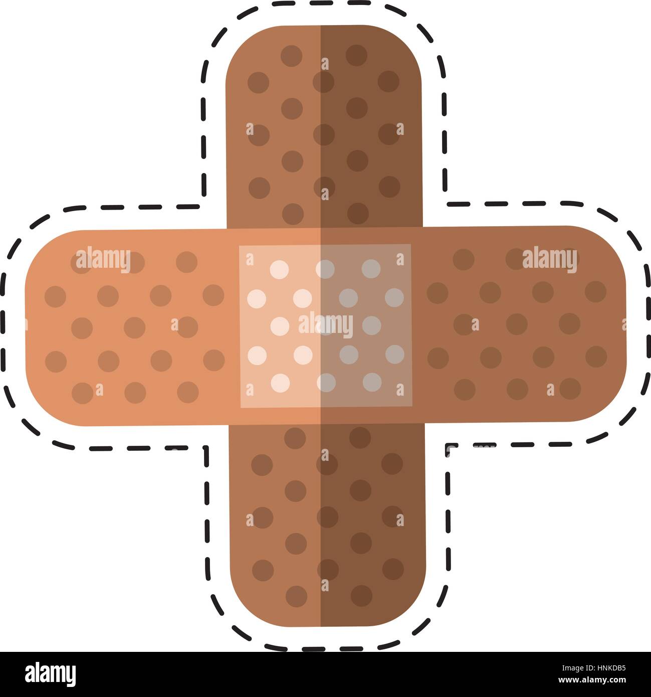 Cartoon medical plaster bandage adhesive hi-res stock photography and images - Alamy