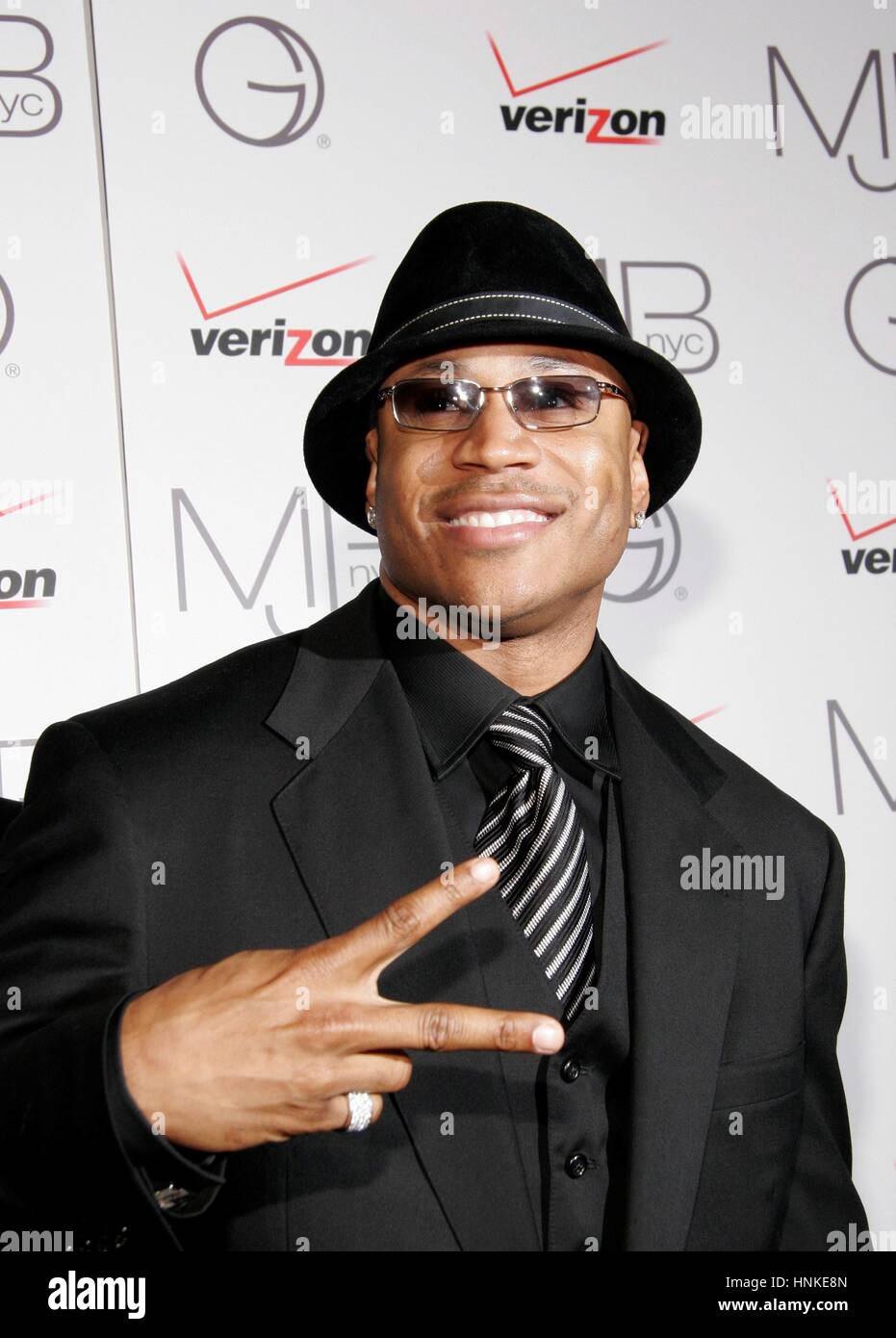 Rapper/actor LL Cool J arrives to the "Frederick P.Rose Hall", home of ...