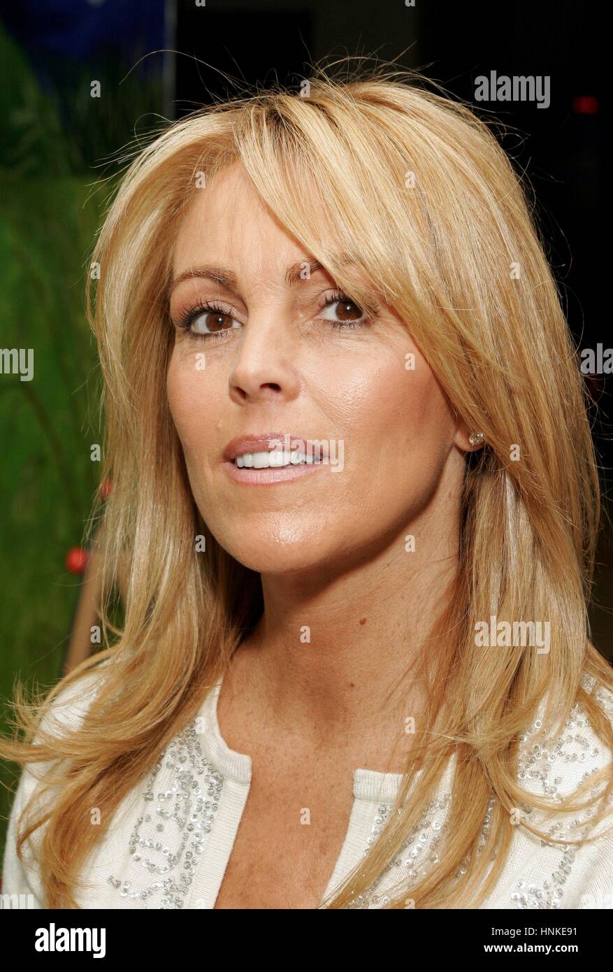 Dina Lohan during Ali Lohan's appearance at the Ronald McDonald House ...
