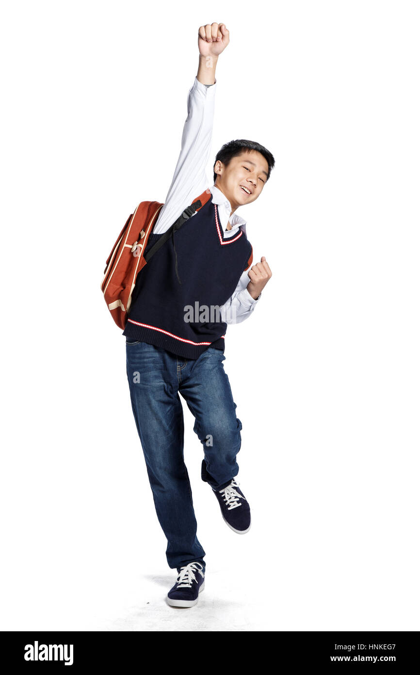Excited adolescent boys Stock Photo - Alamy