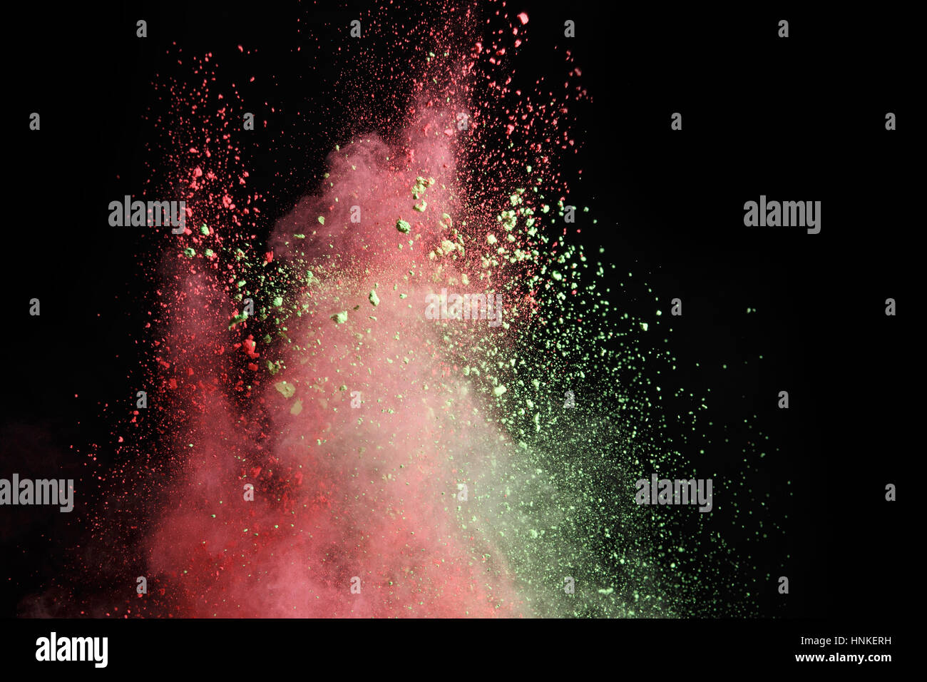 Abstract multi color powder hi-res stock photography and images - Alamy