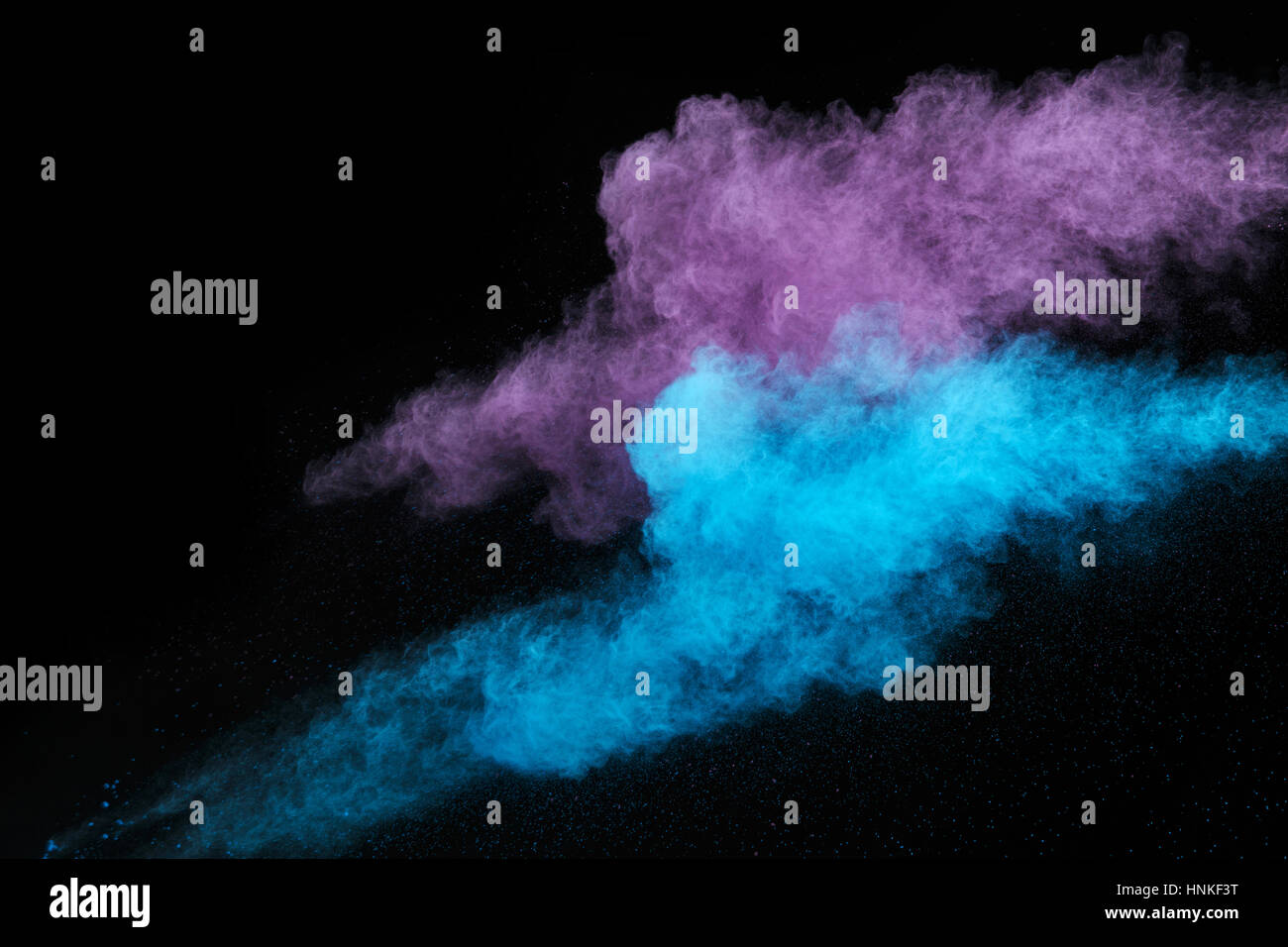 Pink color powder splashing hi-res stock photography and images - Alamy