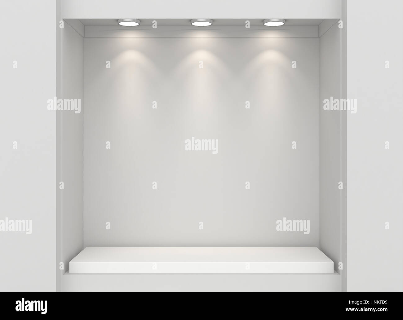 Shop showcase. Mock up Stock Photo - Alamy