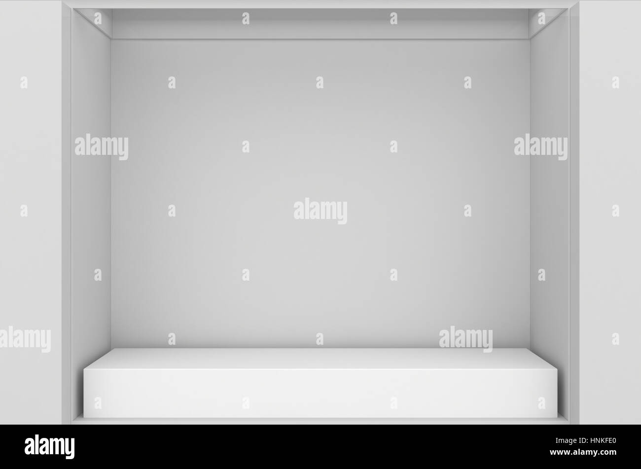 Empty Shop window display Stock Photo - Alamy