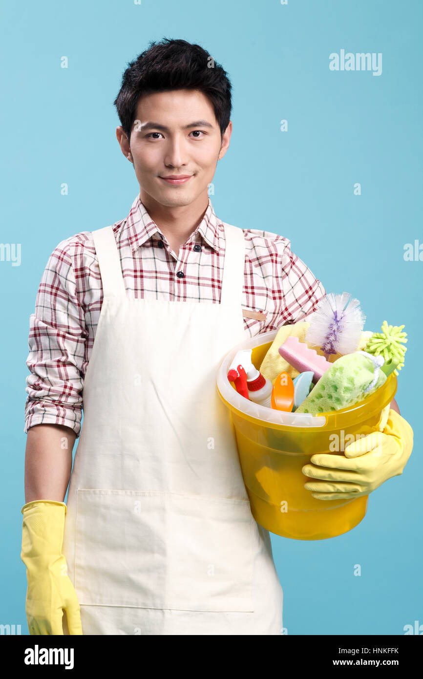 Indian housework cleaning hi-res stock photography and images - Alamy