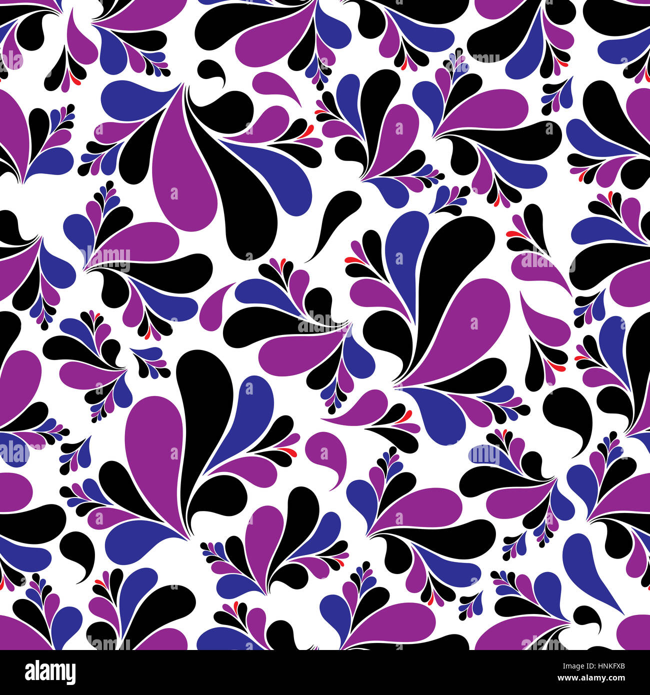 Seamless repeating floral pattern.Vector Stock Photo - Alamy