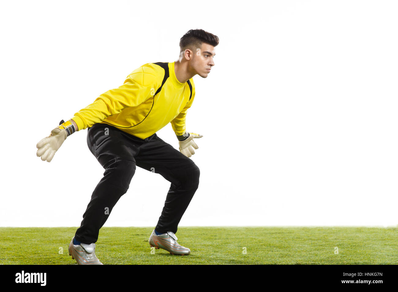 Goalkeeper arms hi-res stock photography and images - Alamy