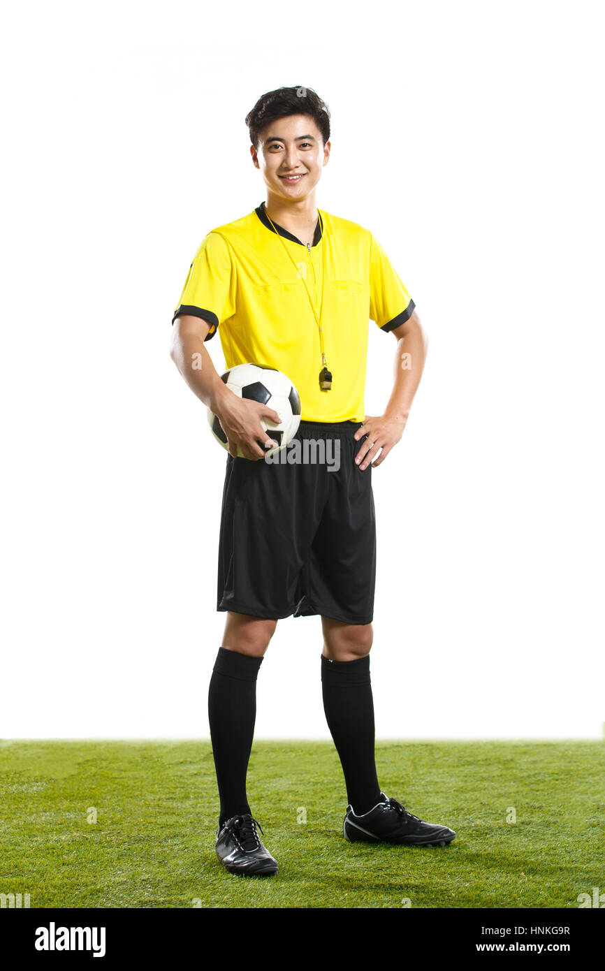 Smiling referee hi-res stock photography and images - Alamy