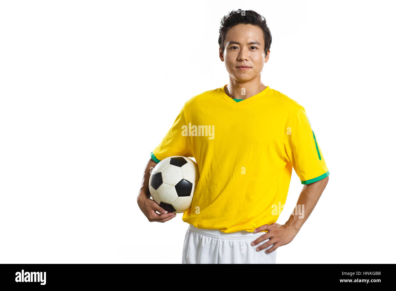 Soccer player hand on hip hi-res stock photography and images - Alamy