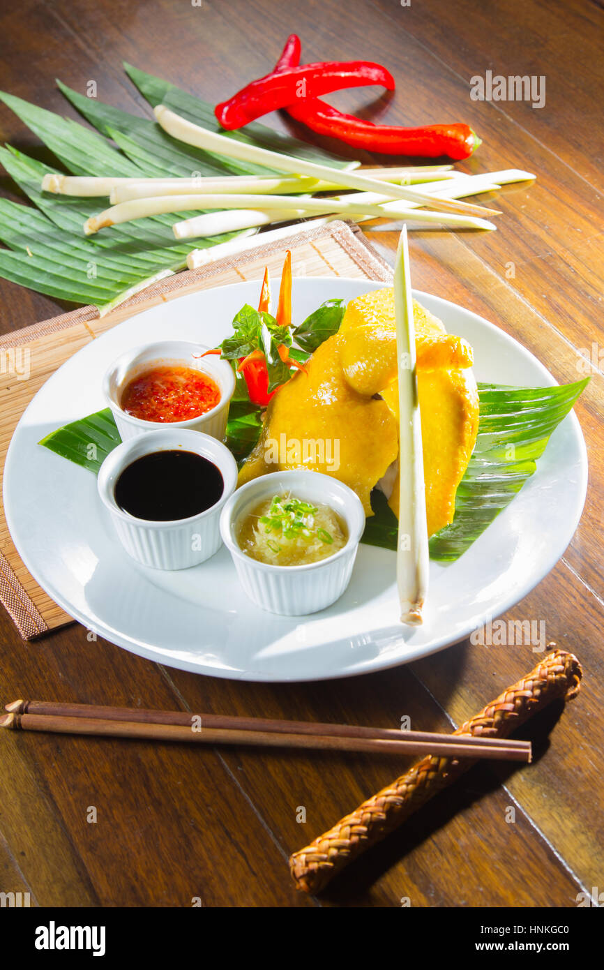 hai nan chicken Stock Photo - Alamy