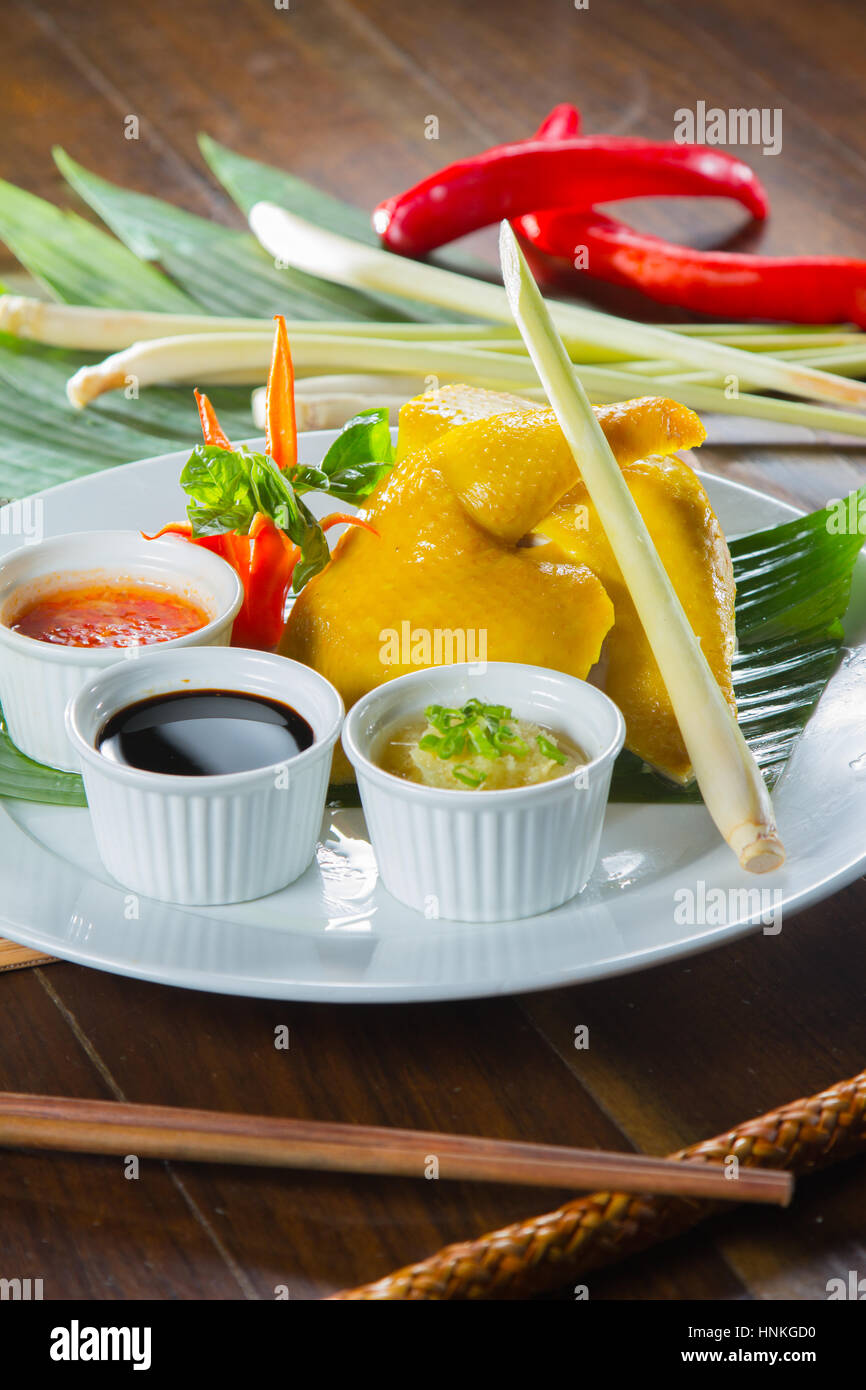 hai nan chicken Stock Photo - Alamy