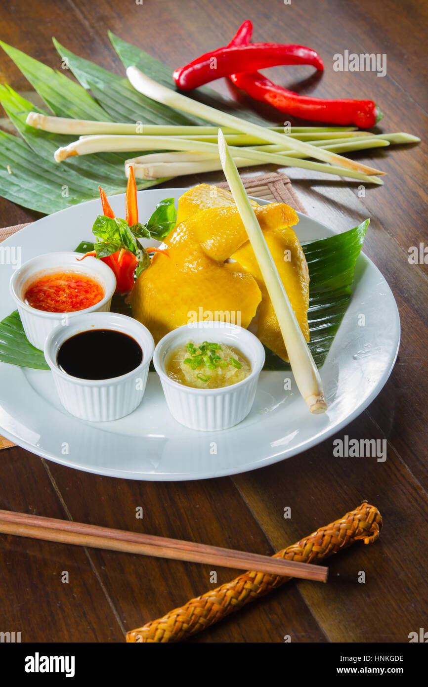 hai nan chicken Stock Photo - Alamy