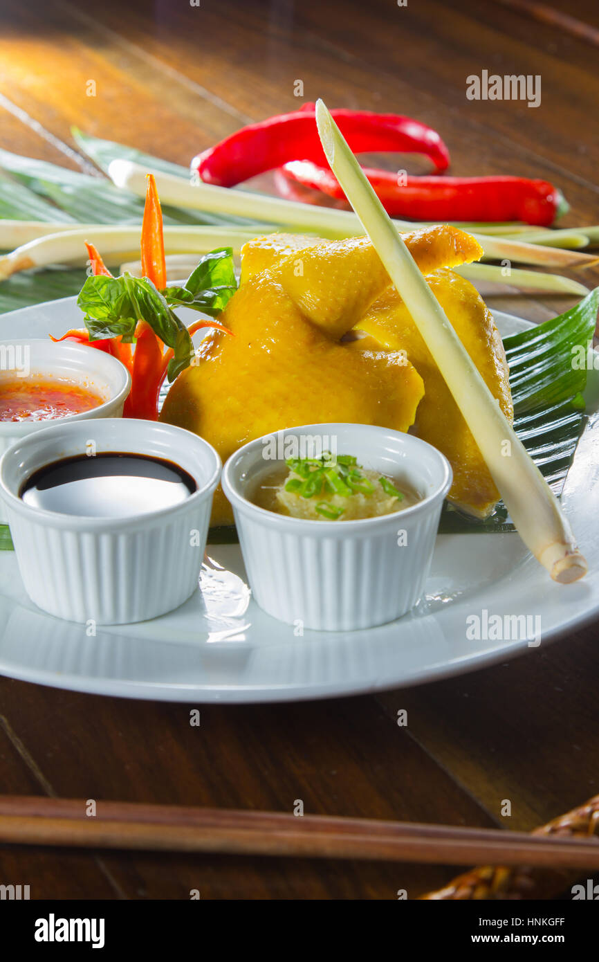 hai nan chicken Stock Photo - Alamy