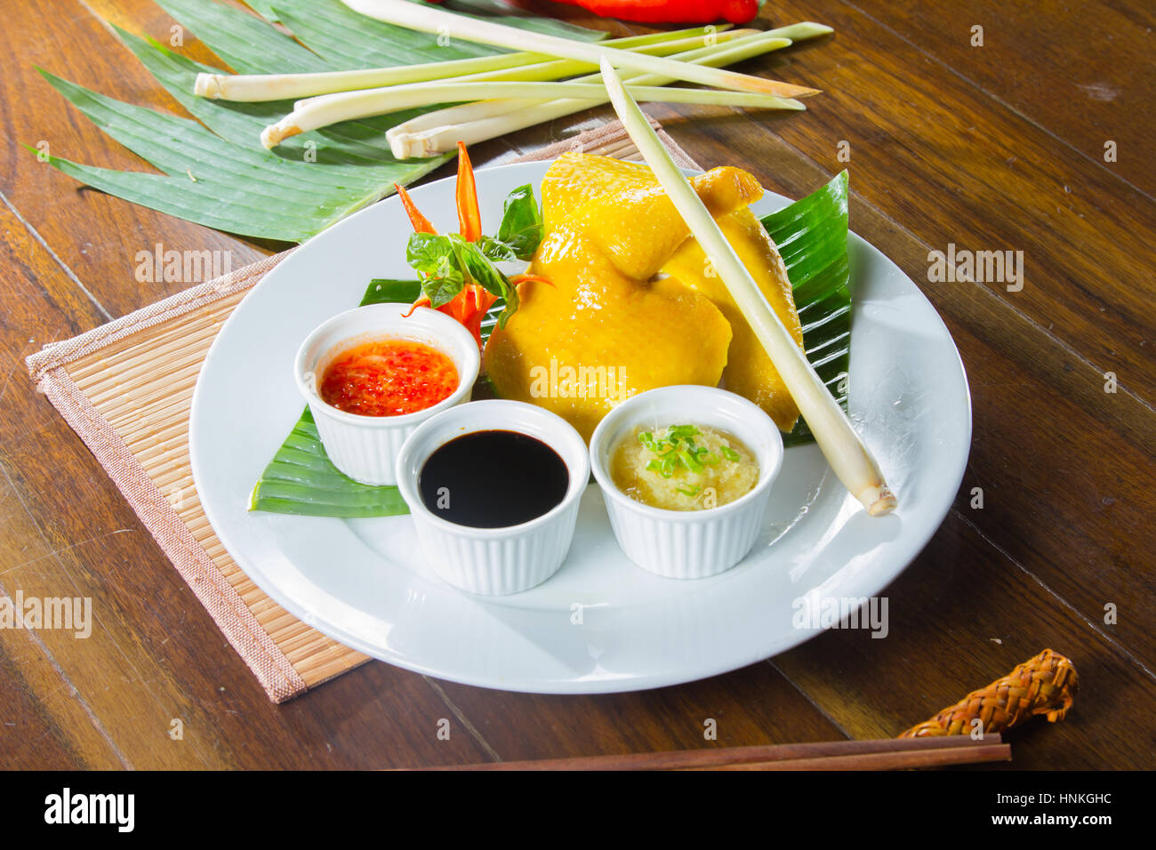 hai nan chicken Stock Photo - Alamy