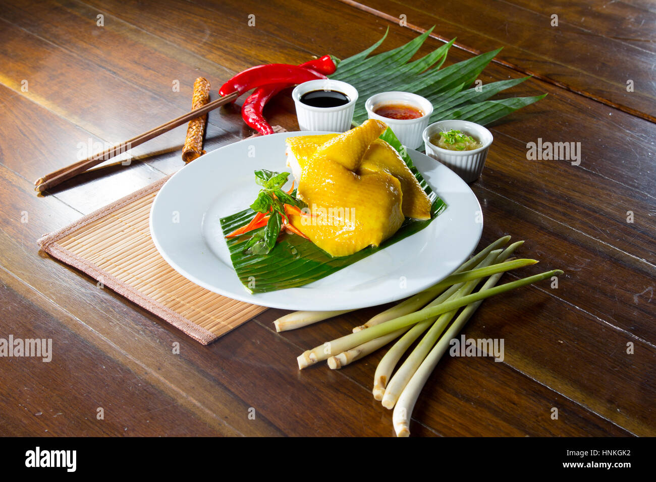 hai nan chicken Stock Photo - Alamy