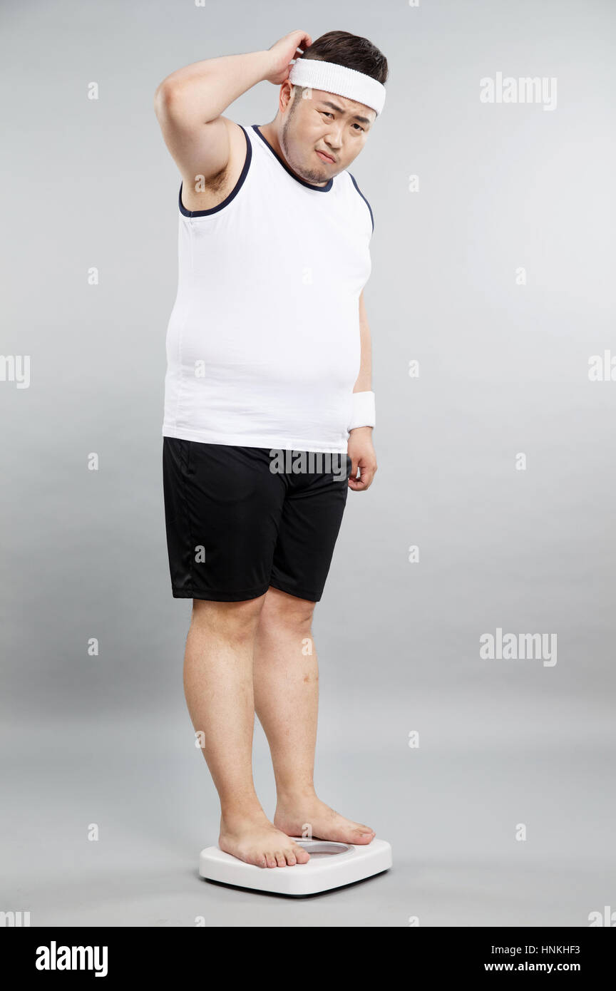 Obese men hi-res stock photography and images - Alamy