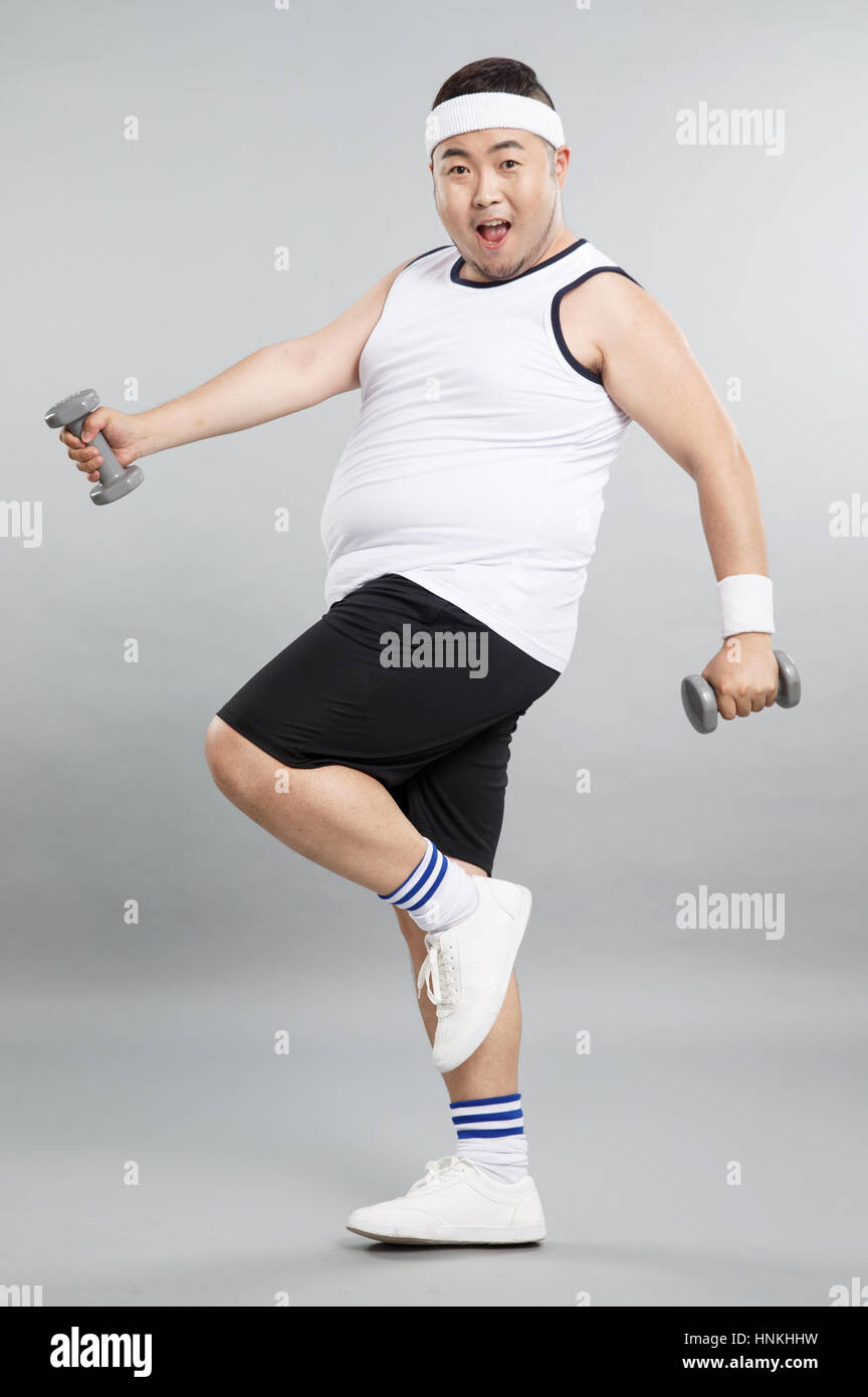 Obese chinese man hi-res stock photography and images - Alamy