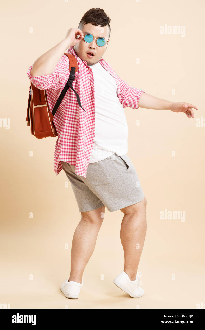 Overweight men hi-res stock photography and images - Alamy