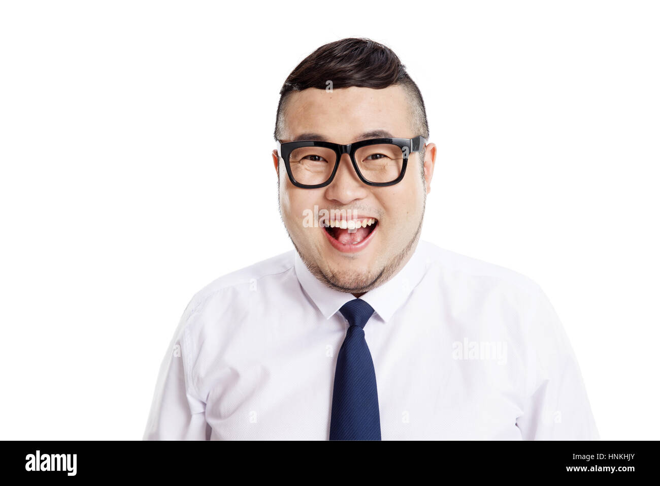 Business fat man Stock Photo - Alamy