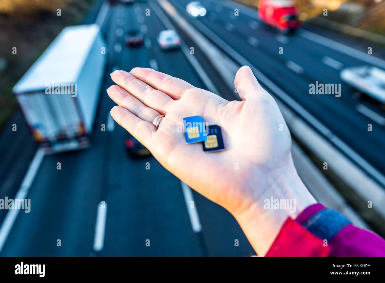 Uk mobile sim card hi-res stock photography and images - Alamy