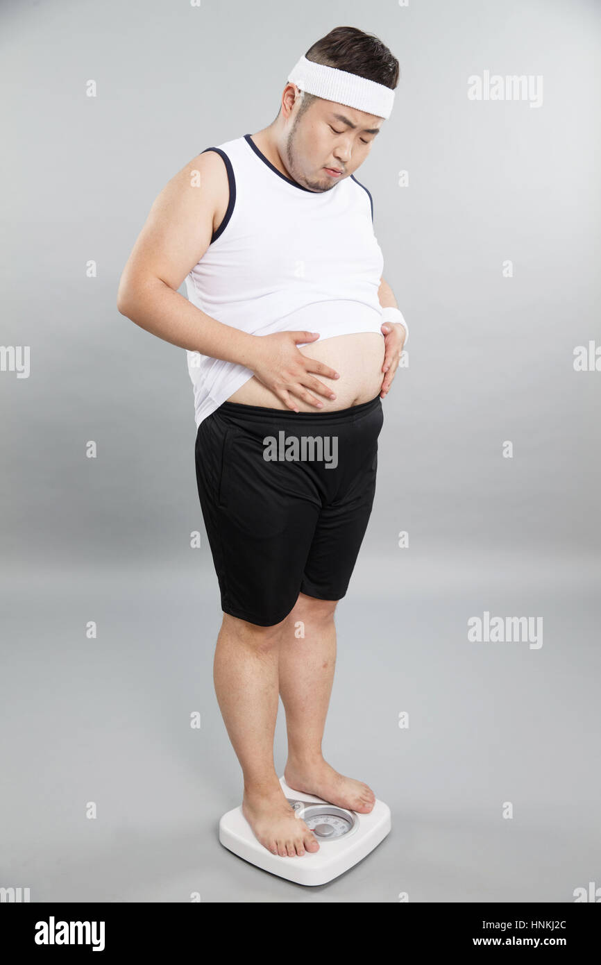 Obese chinese man hi-res stock photography and images - Alamy