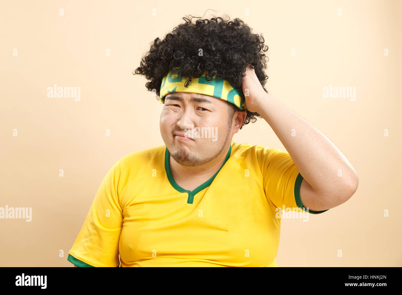 Young male fans Stock Photo - Alamy