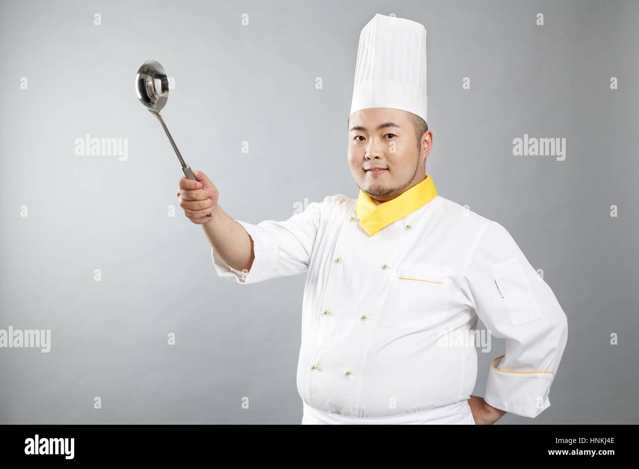 Indian young chef hi-res stock photography and images - Alamy