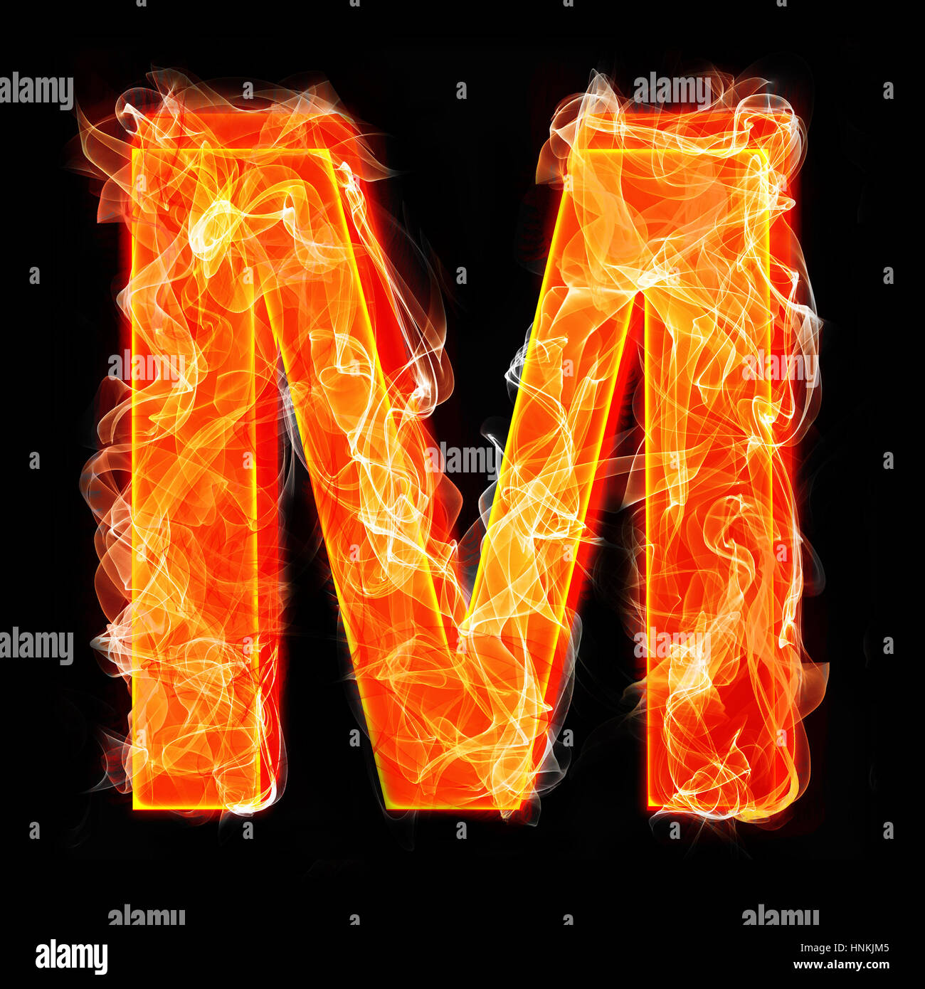 Burning Letters Alphabet Type High Resolution Stock Photography and ...