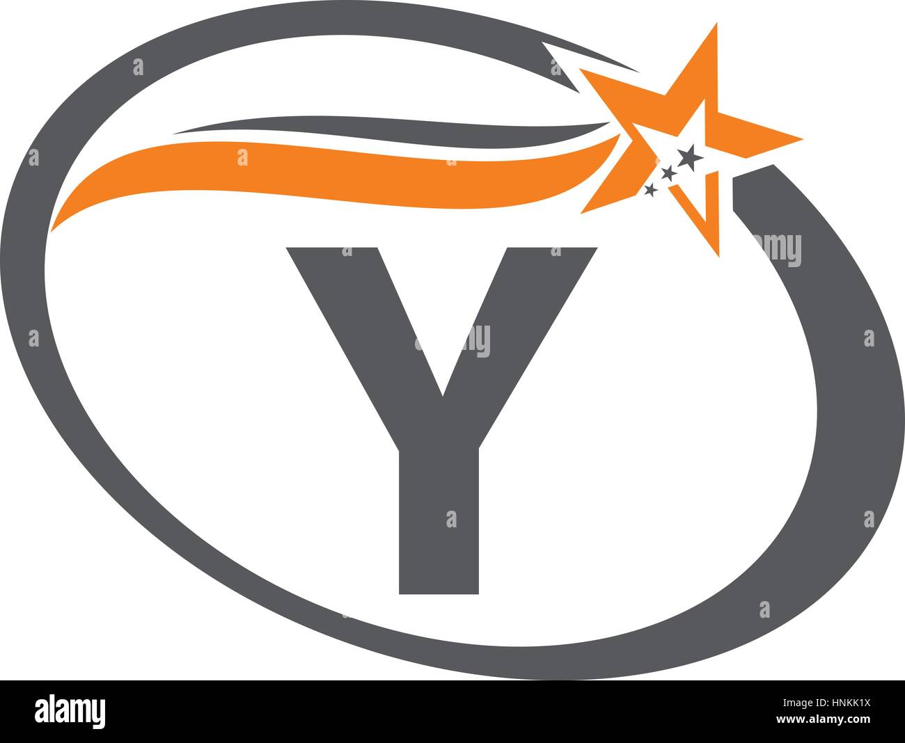 Star Swoosh Letter Y Stock Vector Image & Art - Alamy