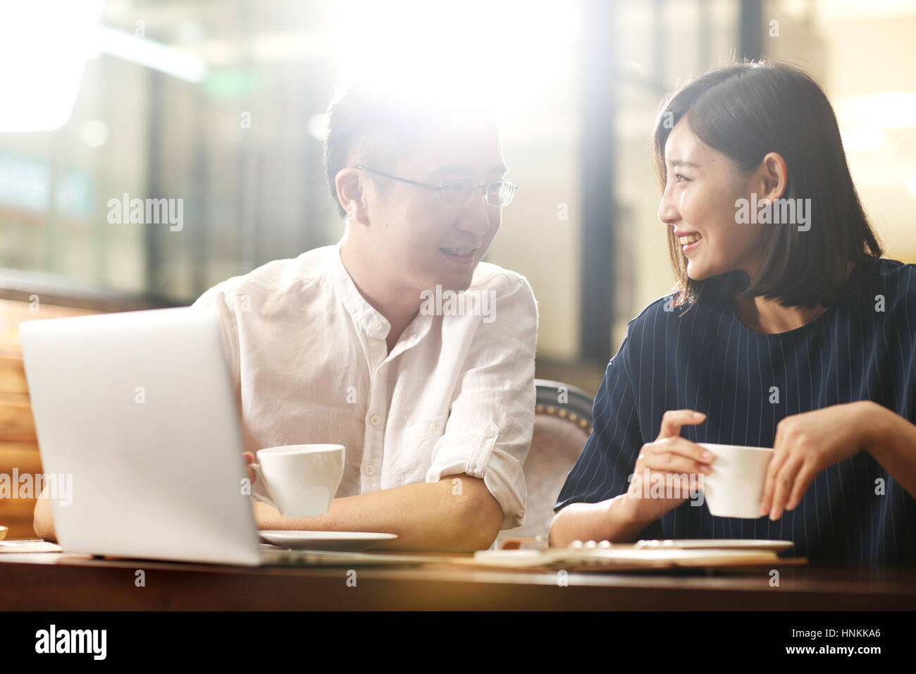 Young lovers in the cafe Stock Photo - Alamy