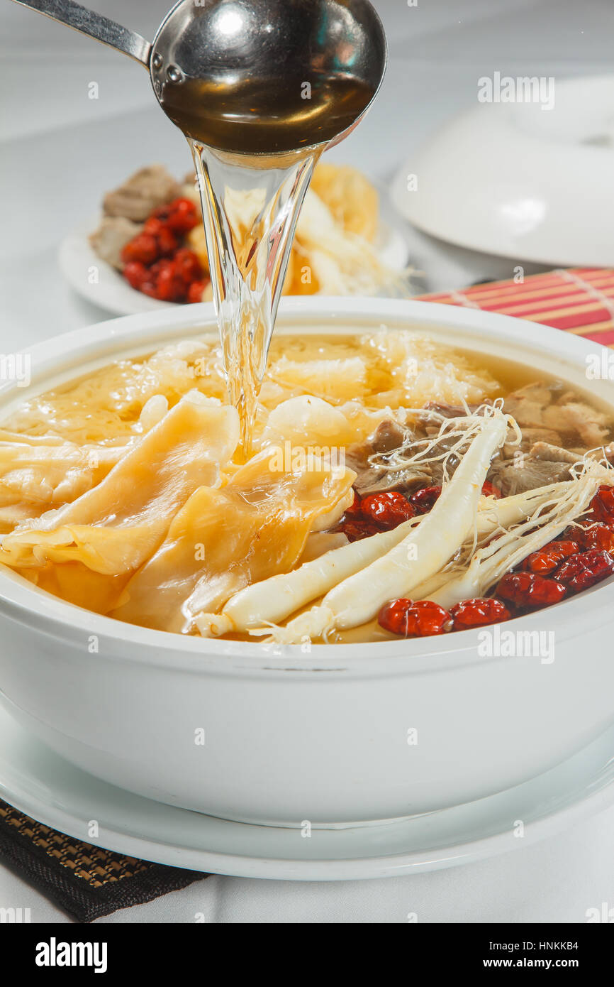 Chinese soup Stock Photo - Alamy