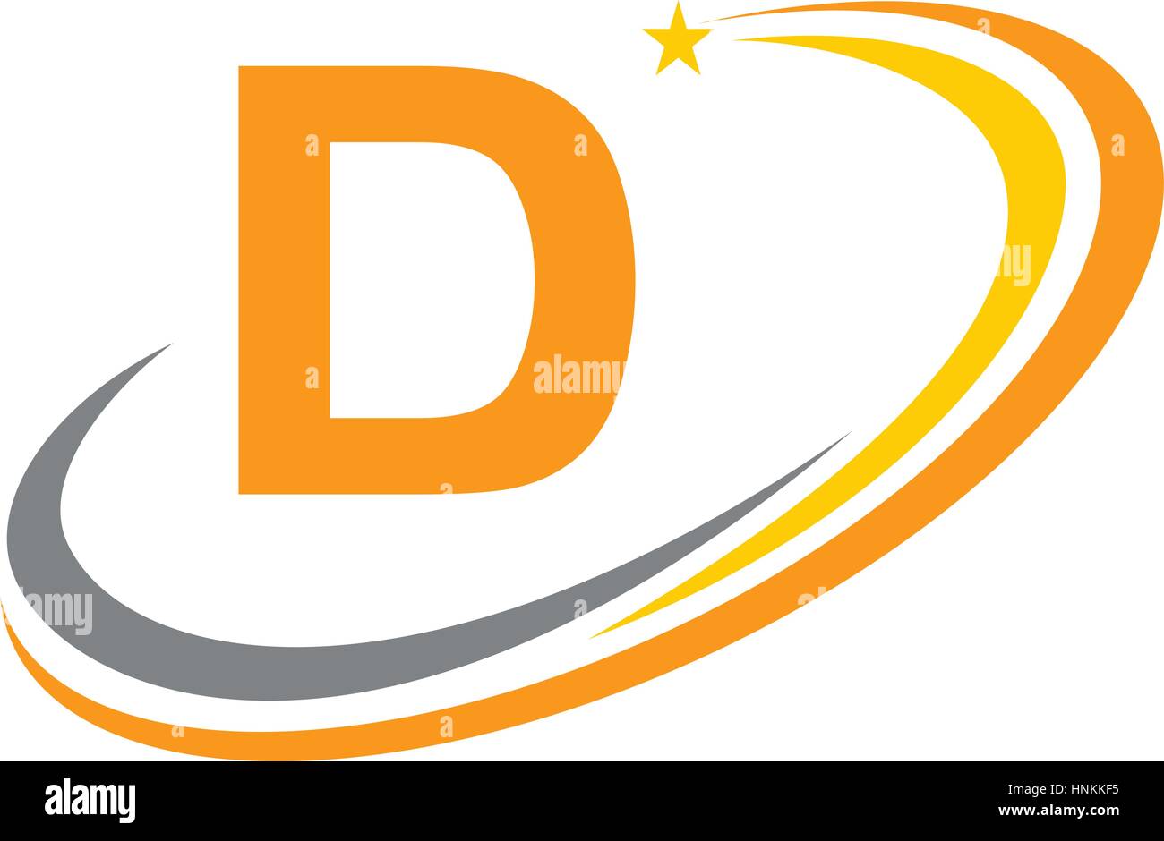 Modern Logo Solution Initial D Stock Vector Image & Art - Alamy