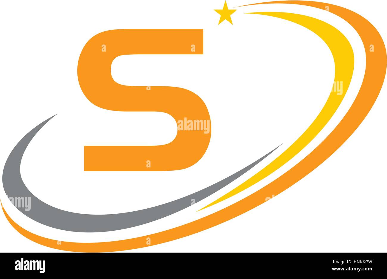 Modern Logo Solution Initial S Stock Vector Image & Art - Alamy