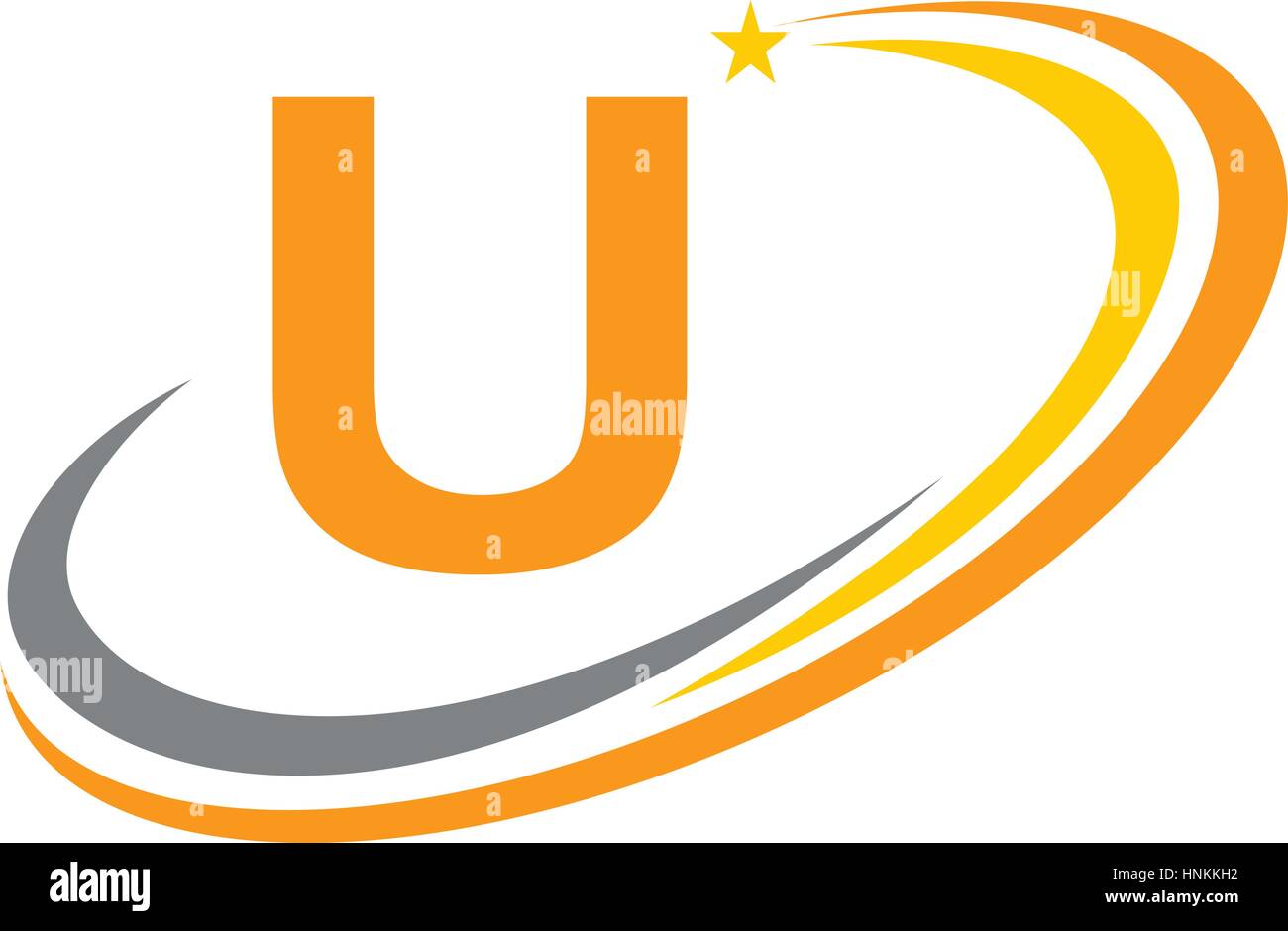 Modern Logo Solution Initial U Stock Vector Image & Art - Alamy