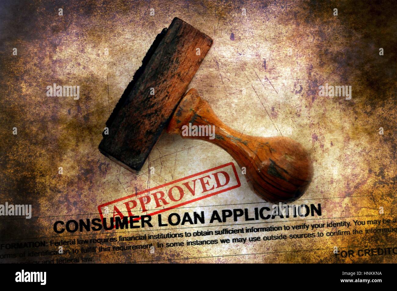 Car loan approved stamp hi-res stock photography and images - Alamy