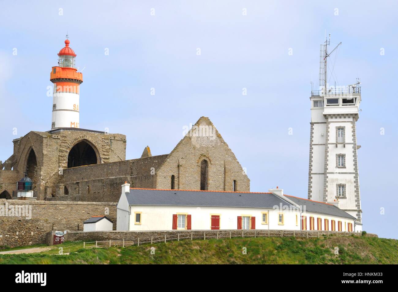 29 plougonvelin la pointe saint mathieu hi-res stock photography and ...